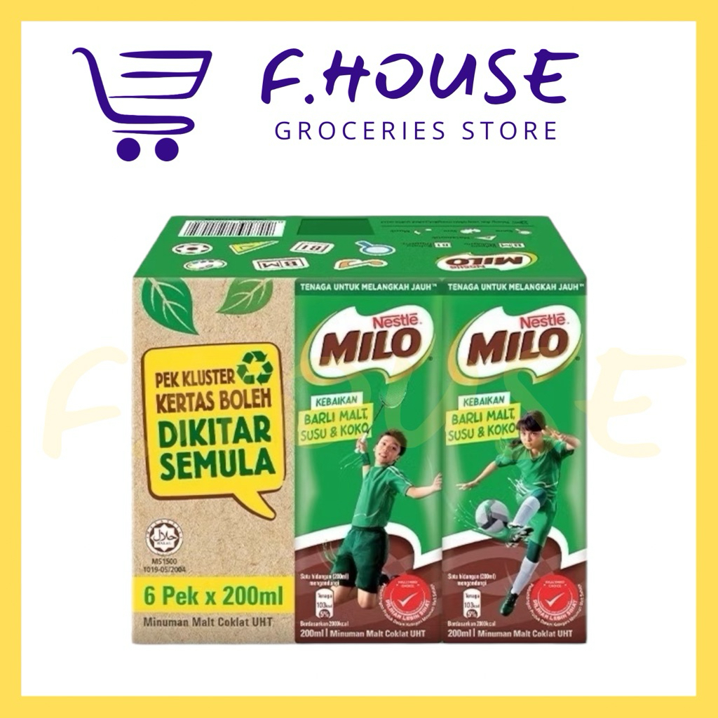 Nestle Milo Activ-Go UHT (6 X 200ml) | Shopee Malaysia