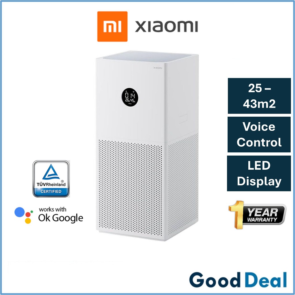 Xiaomi Smart Air Purifier 4 Lite | Dust & Pollen Filtration | Smart ...