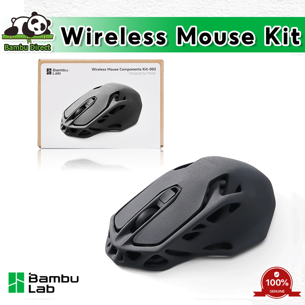 Bambu Lab Makerworld MH002 3D Printed Wireless Mouse Model Components ...