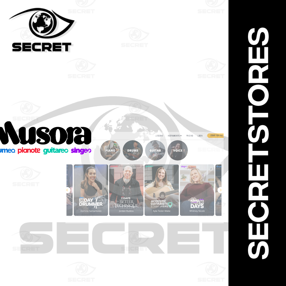 Musora All-in-One Music Learning Platform with Step-by-Step Lessons for ...