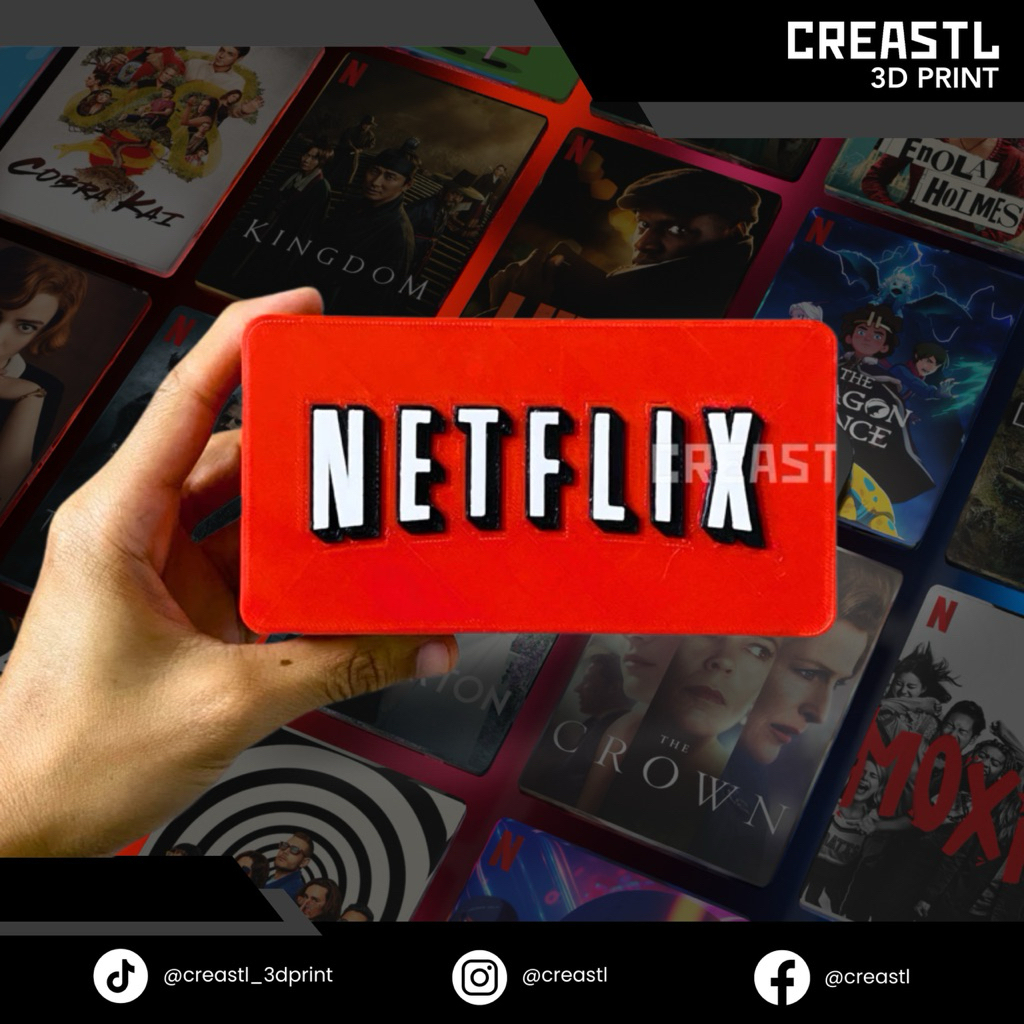🔥 NETFLIX Logo Remote/Holder🔥 [3D Printing Product] | Shopee Malaysia