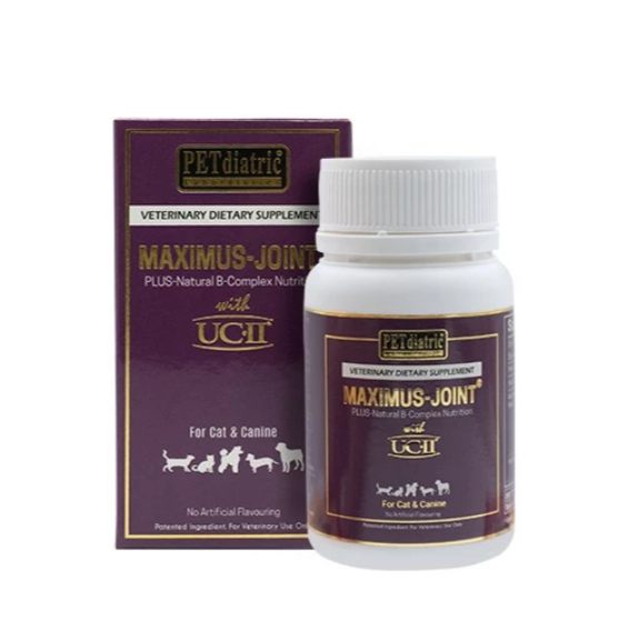 ORIGINAL PETdiatric BOTTLE Maximus Joint® (UC-II) Joint Supplement for ...