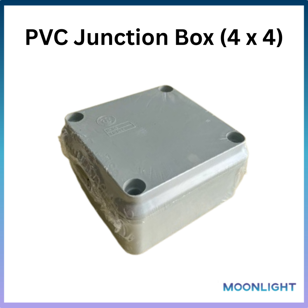 PVC Junction Box Enclosure Box Weatherproof 4 x 4 x 2 IP56 CCTV ...
