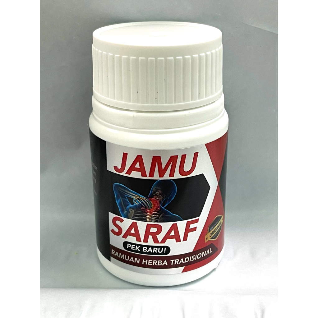 New Packaging ORIGINAL JAMU SARAF | Shopee Malaysia