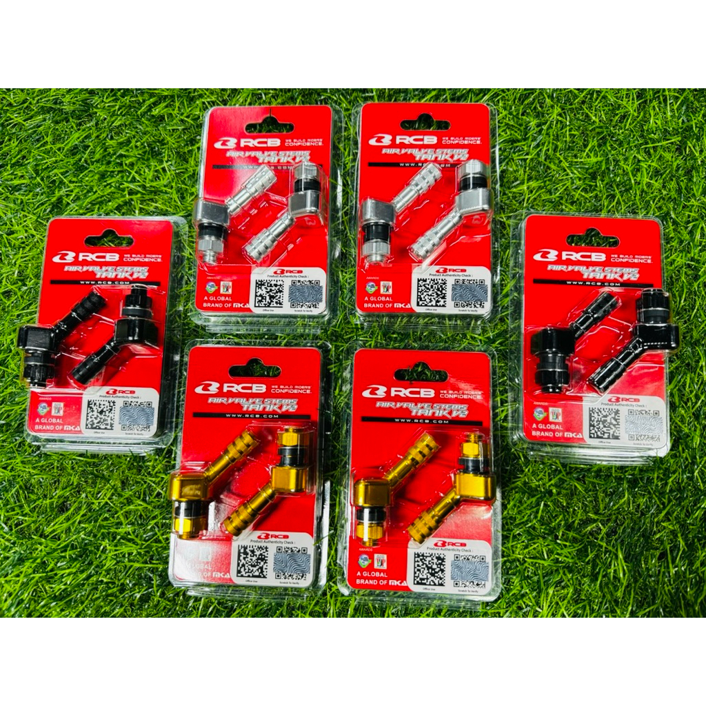 RCB AIR VALVE STEMS [TANK V2] RCB TUBELESS HEAD ALLOY (8MM/10MM ...