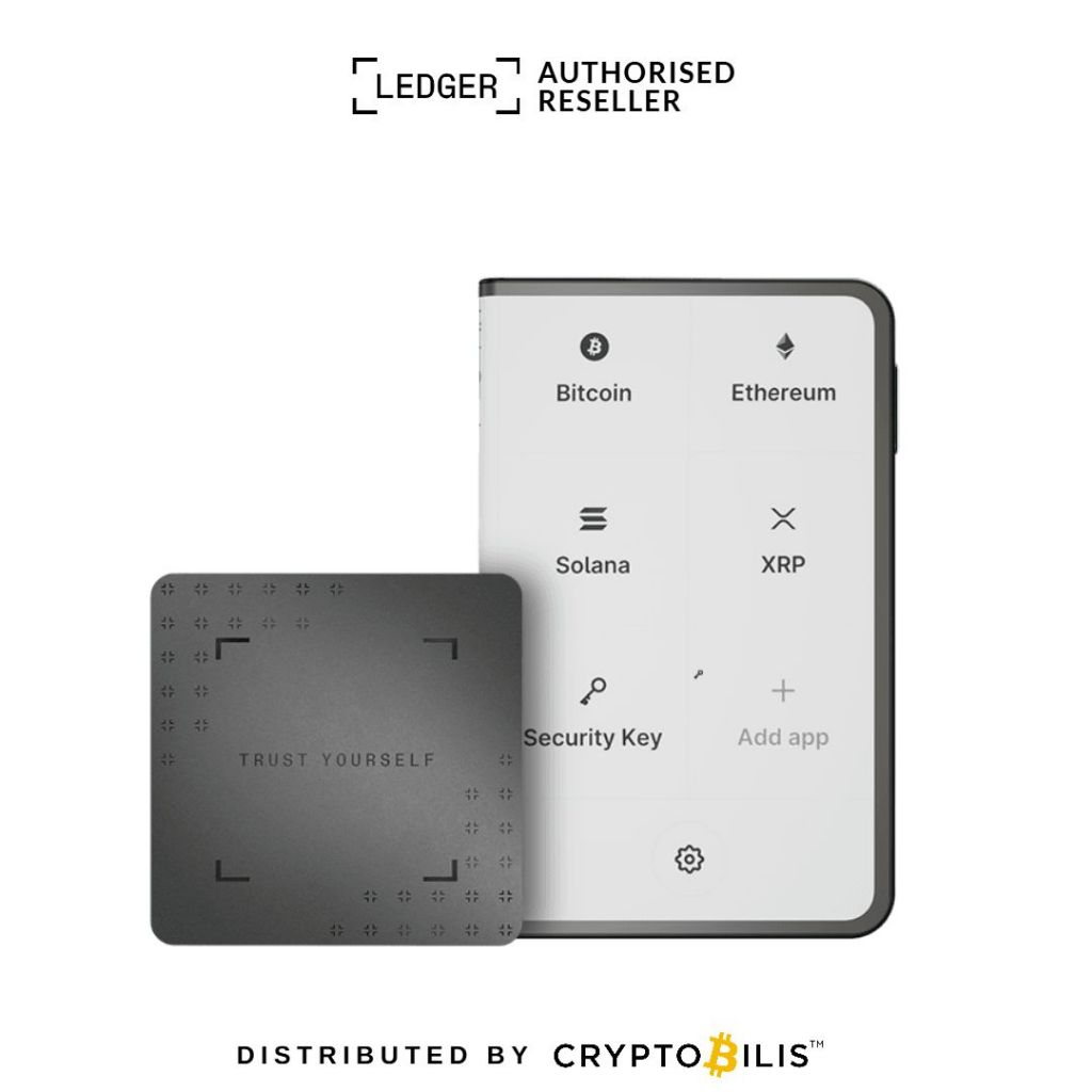 Ledger STAX Next-Gen Secure Touchscreen With Curved E Ink Display ...