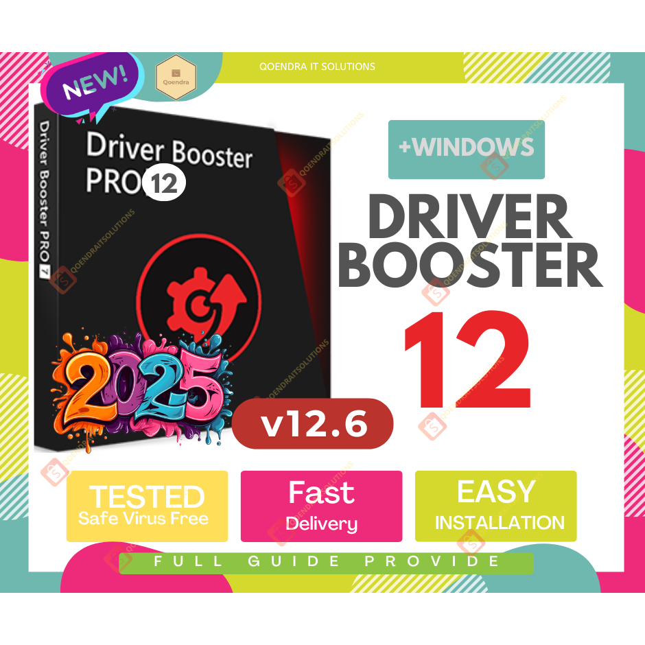 IObit Driver Booster Pro 𝟏𝟐 v12.6 🔥2025🔥 | Easy Driver Updater | Game ...