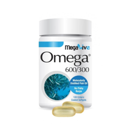 [FAST SHIPING] MegaLive Omega Fish Oil 600/300 (100s / 2 x 100s) for ...