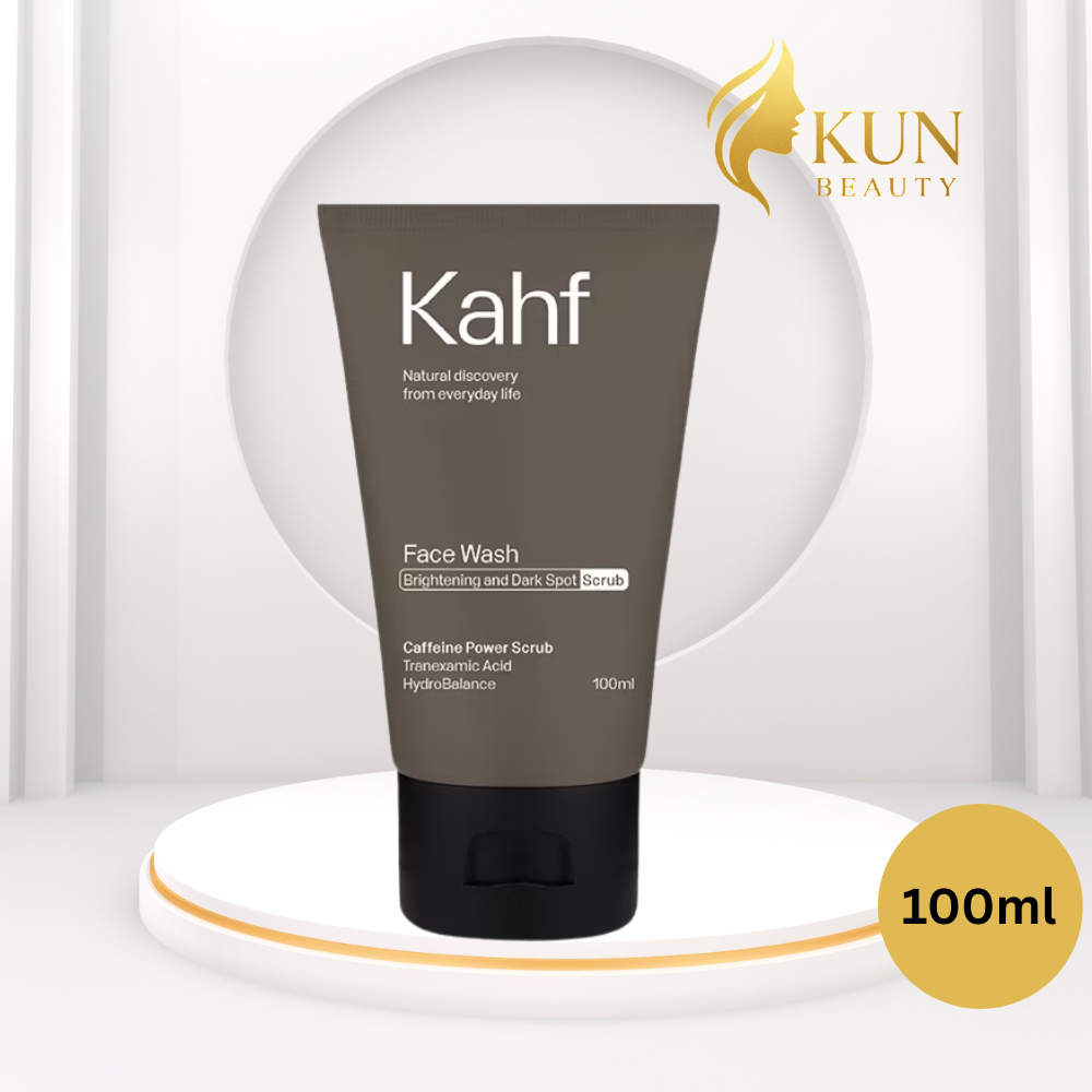 KAHF Kahf Brightening and Dark Spot Scrub Face Wash 100 ml | Shopee ...