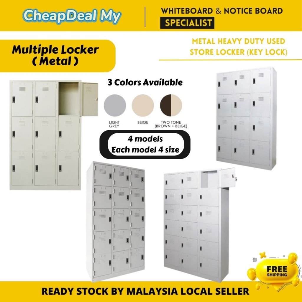 CheapDeal 9, 12,15,18 compartmens multiple locker (Metal) /locker ...