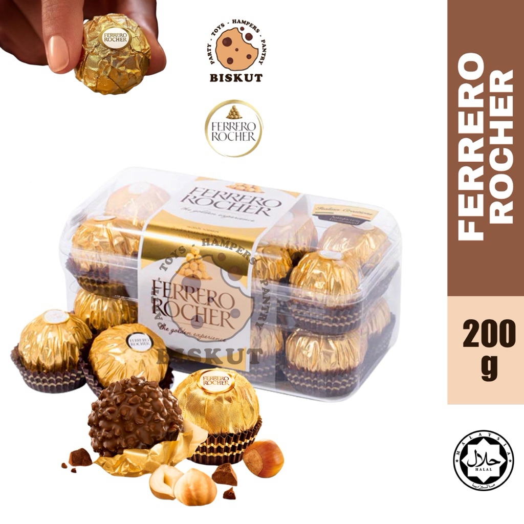 Ferrero Roche Rocher T16 200G | Shopee Malaysia