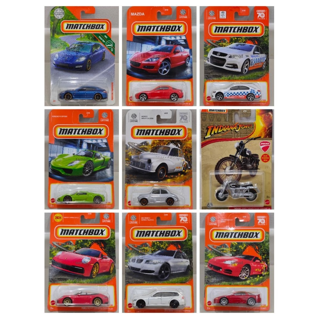 Matchbox Basic Diecast Assortment - 27 Variant BMW Ford Holden Lotus ...