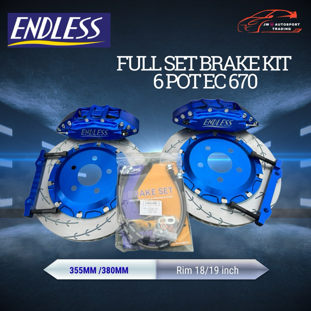ENDLESS EC670 6 BIG POT Full Set Brake-Kit | Shopee Malaysia