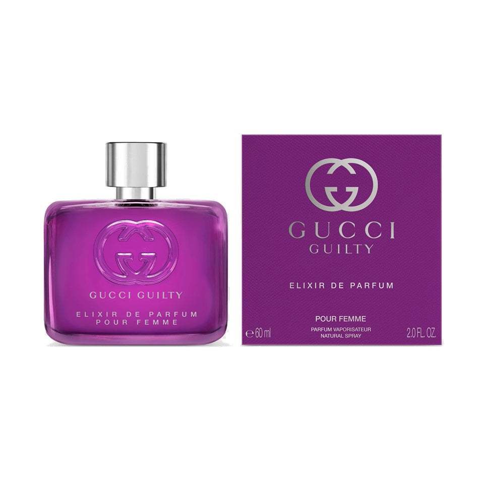 ORIGINAL Gucci Guilty Elixir De Parfum Pour Femme 60ml Parfum | Shopee Malaysia