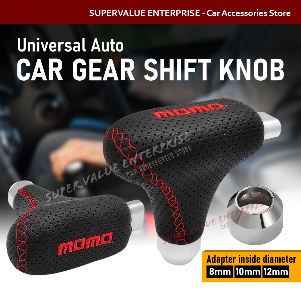 Universal Auto Car Gear Shift Knob Modified Leather Gear Knob Tombol ...