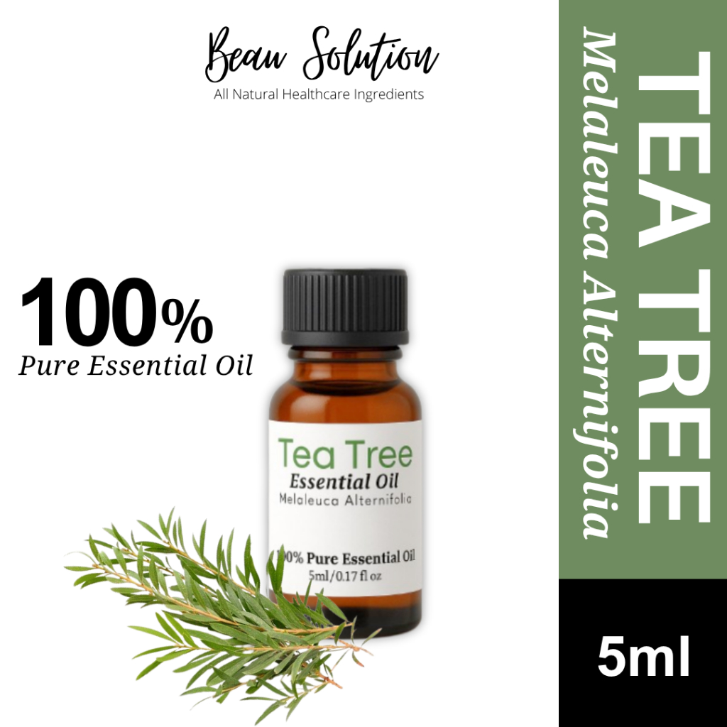 Beau Solution Tea Tree Essential Oil(Melaleuca Alternifolia)/Minyak ...