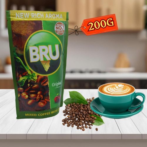 BRU COFFEE ORIGINAL 200GMS | Shopee Malaysia