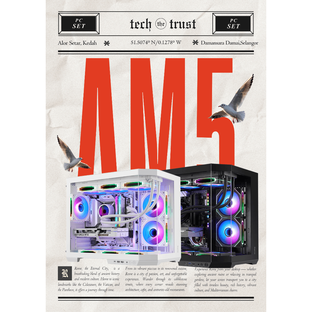 🔥 BRAND NEW BUDGET GAMING PC DESKTOP - FULL SET 🔥 💻 High-Performance ...