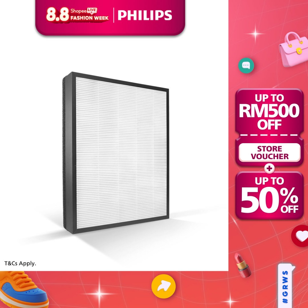 Philips Nanoprotect HEPA Filter FY2422 | FY2422/30 [For Air Purifier ...