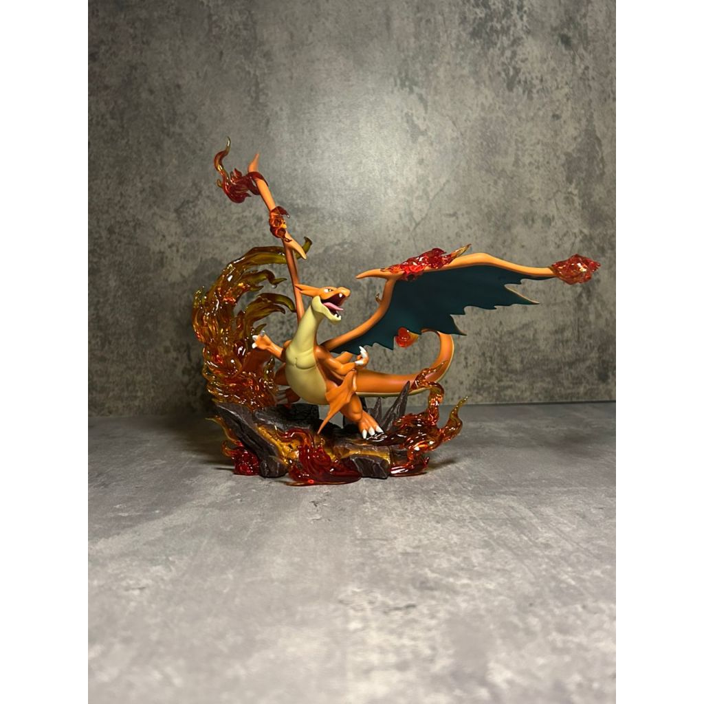 POKESAM - POKEMON SCALE WORLD 1/20 | Mega Charizard Y| 90% NEW (Wing ...