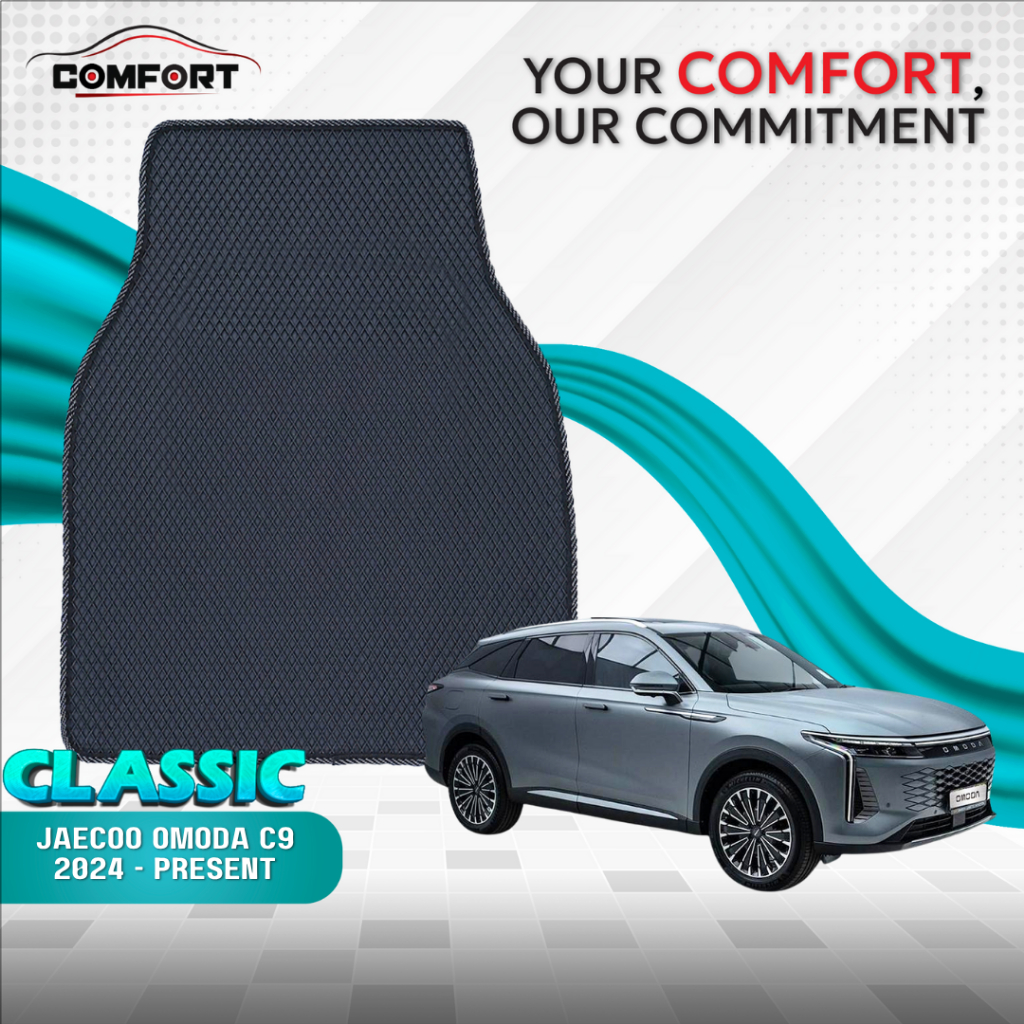Comfort Classic Jaecoo Omoda C9 (2024-Present) Car Floor Mat and Carpet ...