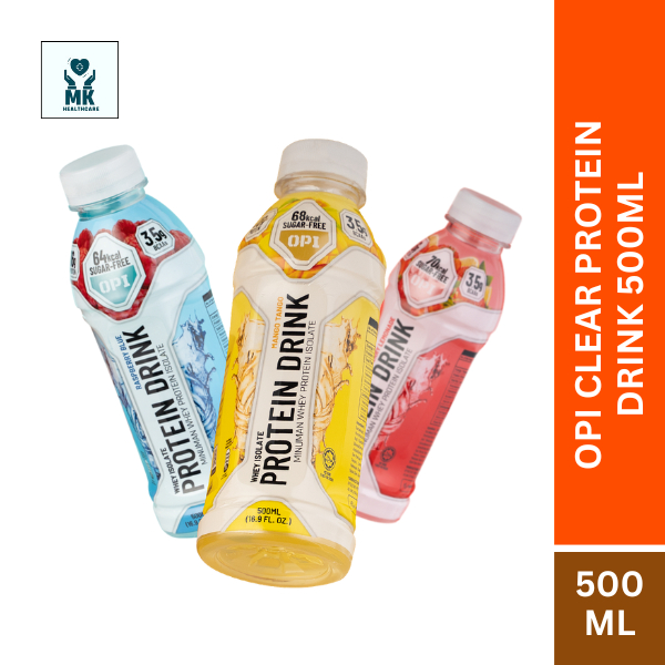 OPI CLEAR PROTEIN DRINK 500ML (EXP 17/10/2025) | Shopee Malaysia