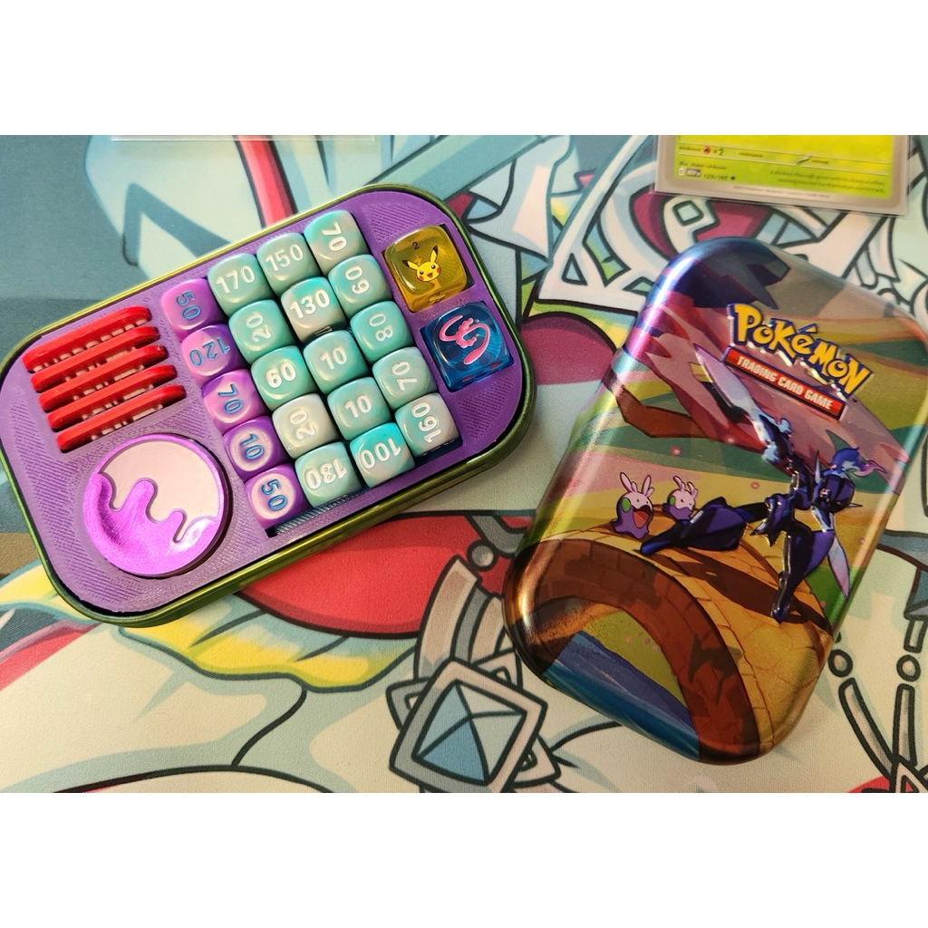 Pokemon TCG Mini Tin Custom Insert | Dice Divider Accessories | Storage ...