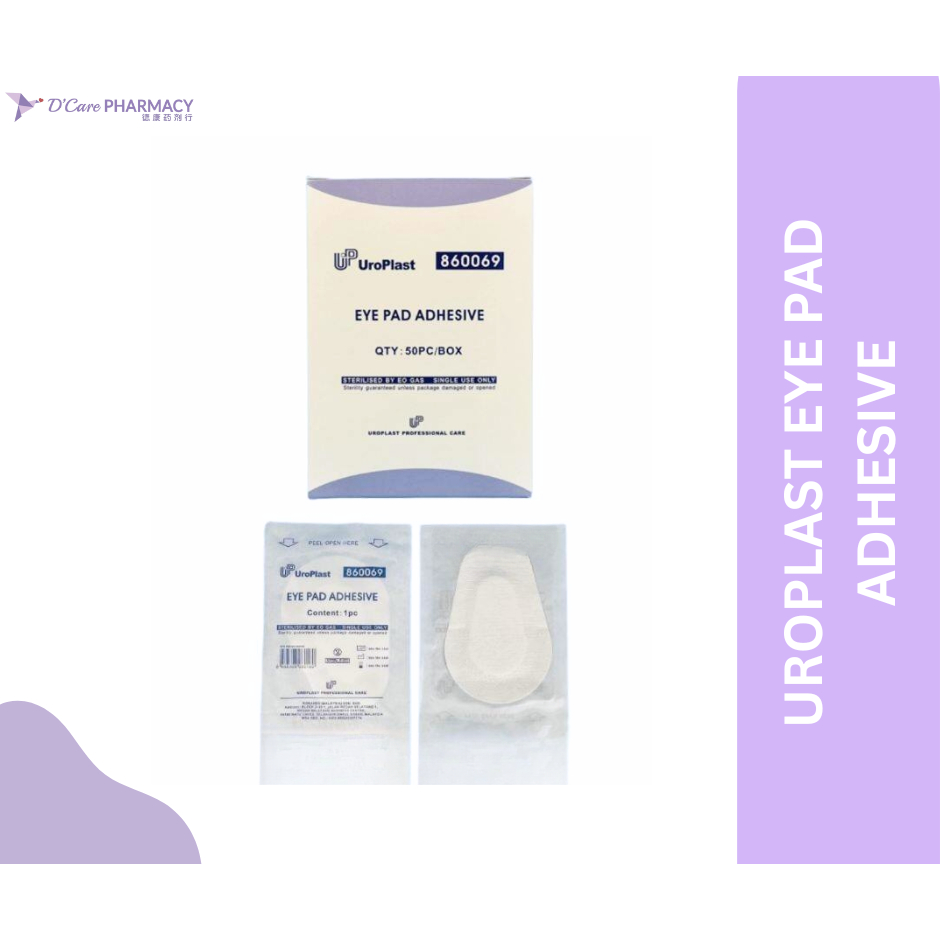 UROPLAST EYE PAD ADHESIVE - safe and gentle application on the eye area ...