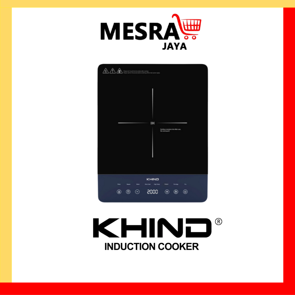 KHIND 2000W Induction Cooker IC2023 | Shopee Malaysia
