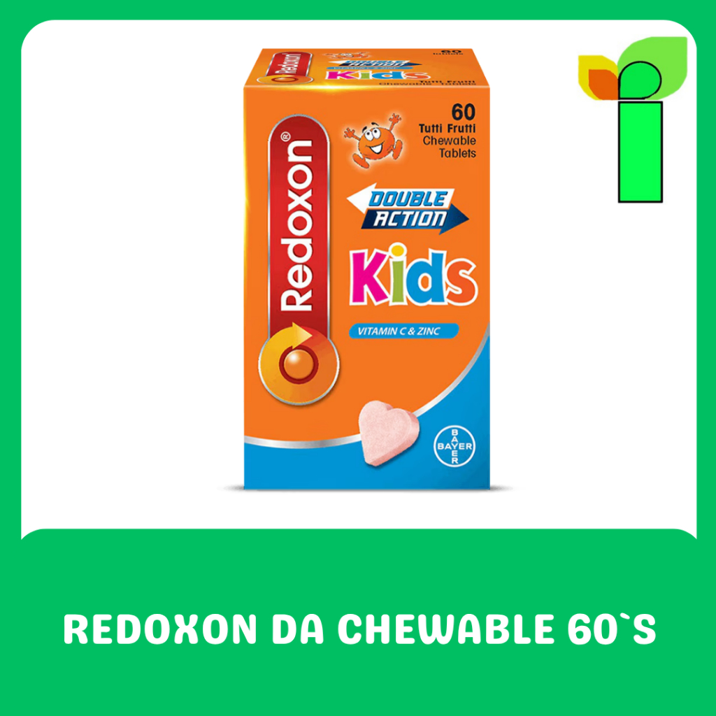 IPharmacy- REDOXON KIDS PLAIN C CHEWABLE TAB 60S | Daily Immune Booster ...