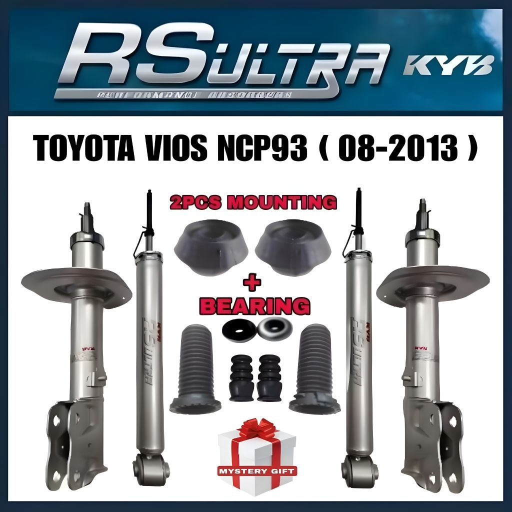 HEAVY DUTY KYB RS ULTRA TOYOTA VIOS NCP93 ( 08-2013 ) ABSORBER FRONT ...