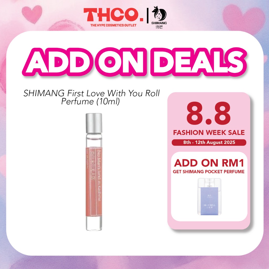 SHIMANG First Love With You Roll Perfume (10ml) 诗芒初恋与你滚珠香水 | Shopee ...