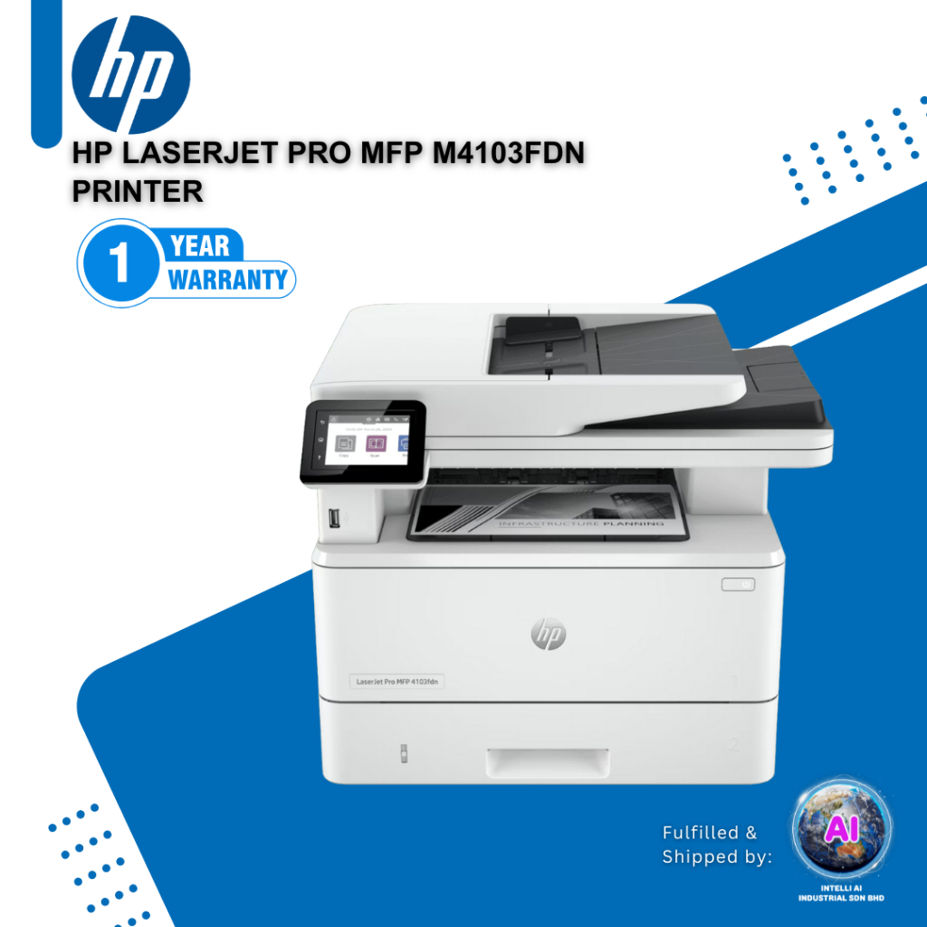 HP LASERJET PRO MFP 4103FDN PRINTER | Shopee Malaysia
