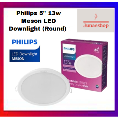 Philips 13w MESON Round LED downlight 5" Daylight Coolwhite Warmwhite ...