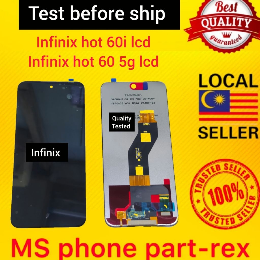 INFINIX HOT 60I LCD INFINIX HOT 60 5G LCD Infinix hot 60i lcd Infinix ...