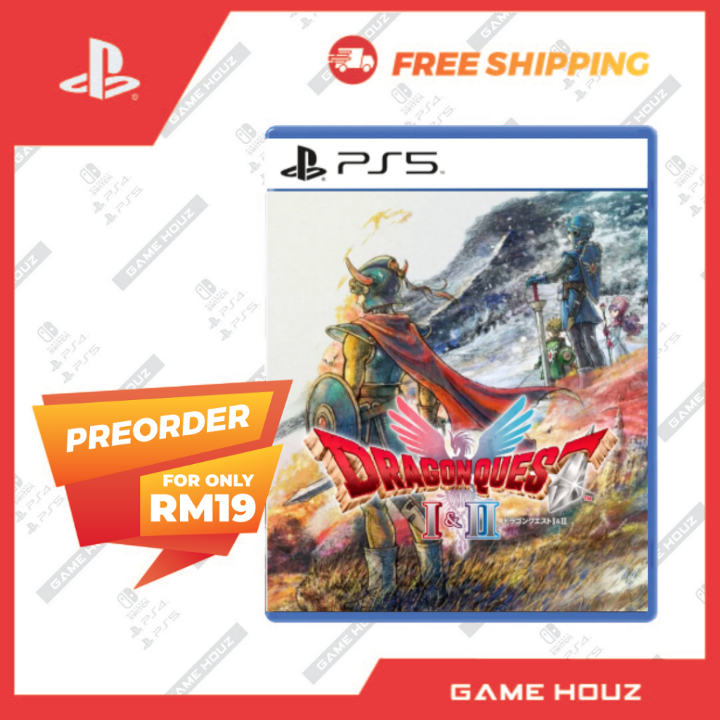 PRE ORDER (PS5) Dragon Quest I and II HD-2D Remake (R3 ENG/CHN ...