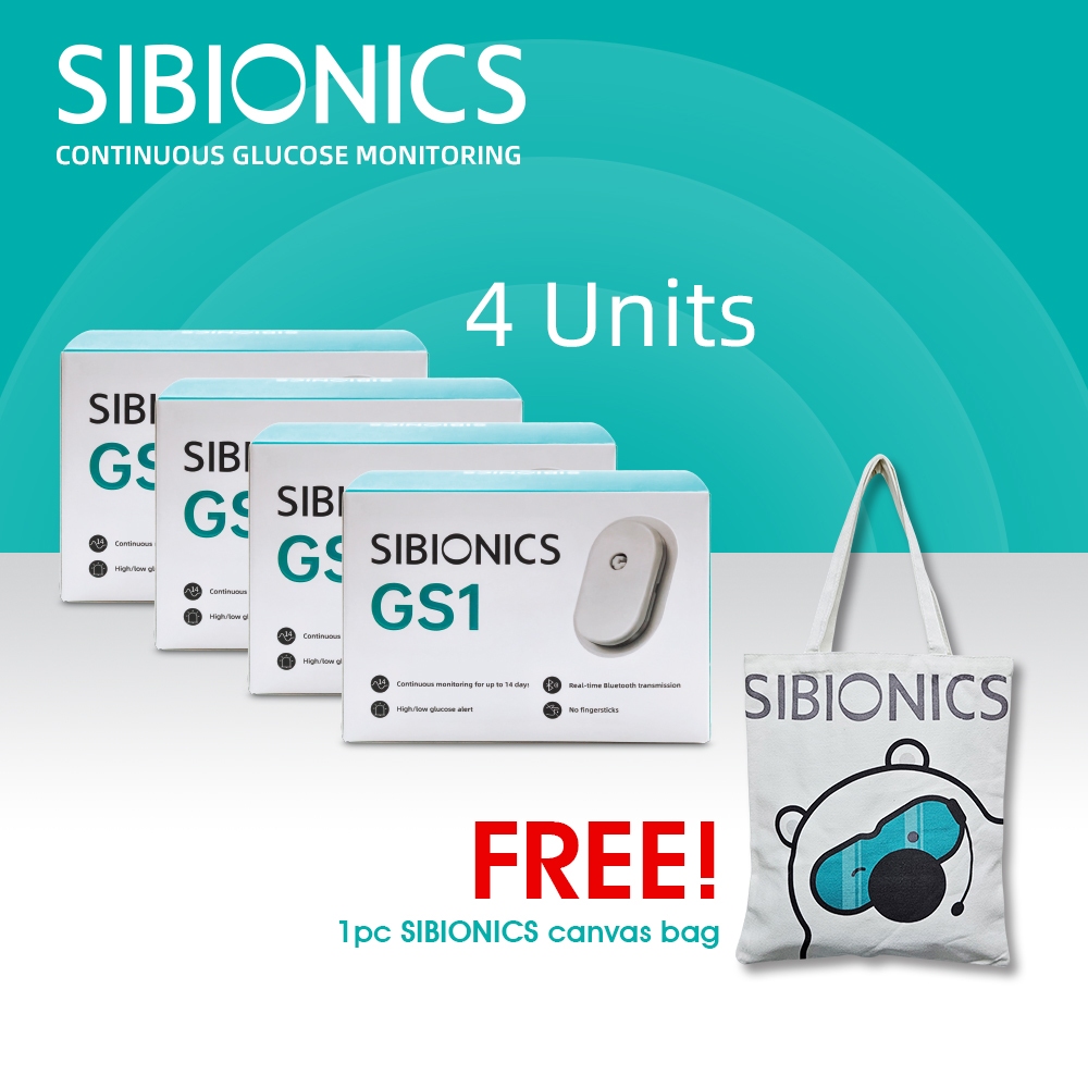 🇲🇾SIBIONICS CGM ( 24 hours/14 days Continuous Glucose Monitoring System) GS1- MDA APPROVED ...