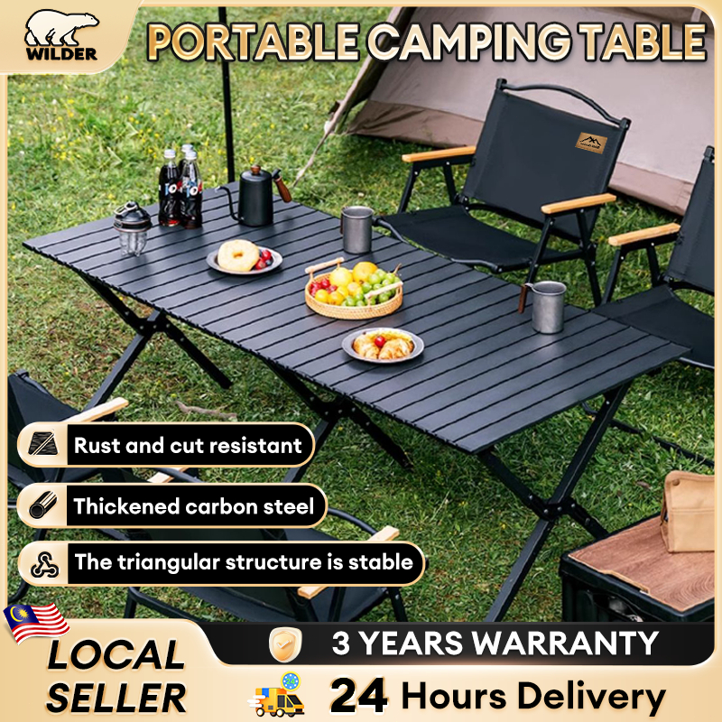 90/120/150CM Meja Camping lipat Picnic Folding table Meja lipat Camping ...