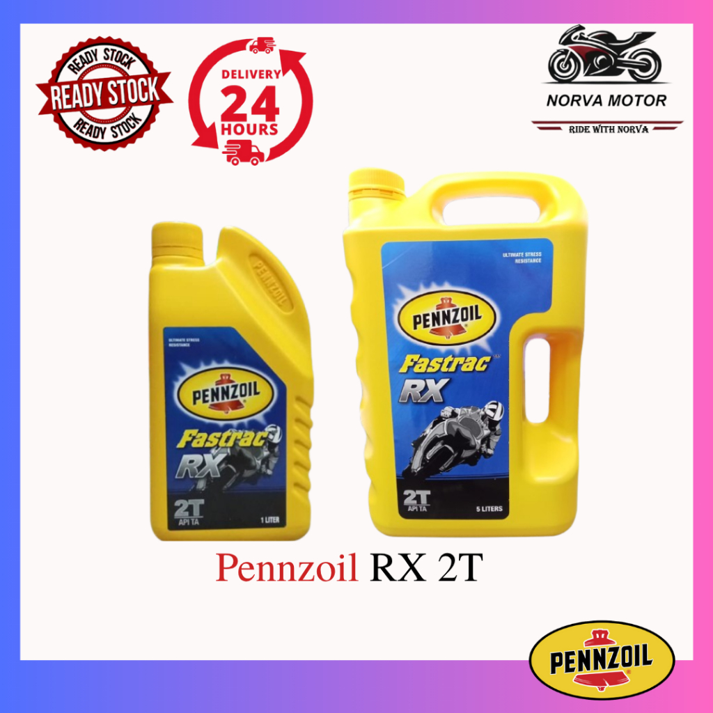Norva Motor Pennzoil Rx 2T Api Ta Oil Pennzoil Minyak 2T Pennzoil Rx 2T ...