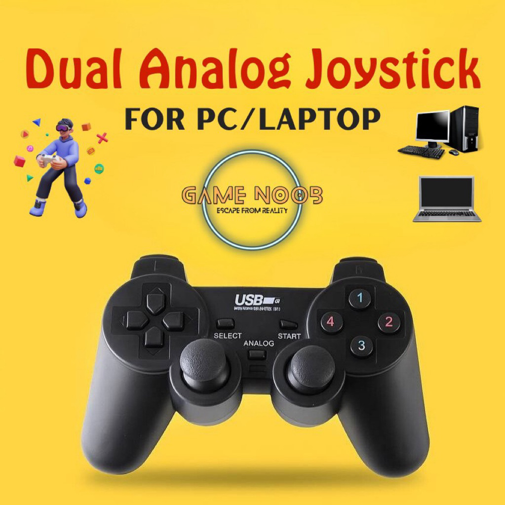 Dual Analog JoyStick Controller for PC / Laptop | Shopee Malaysia