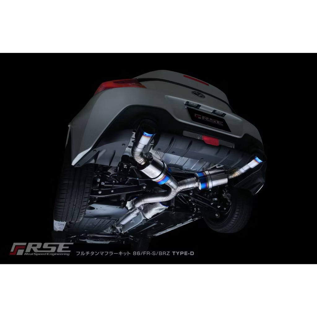 86 / BRZ / GR86 / - RSE / Type R / Type D / Full Titanium Exhaust ...