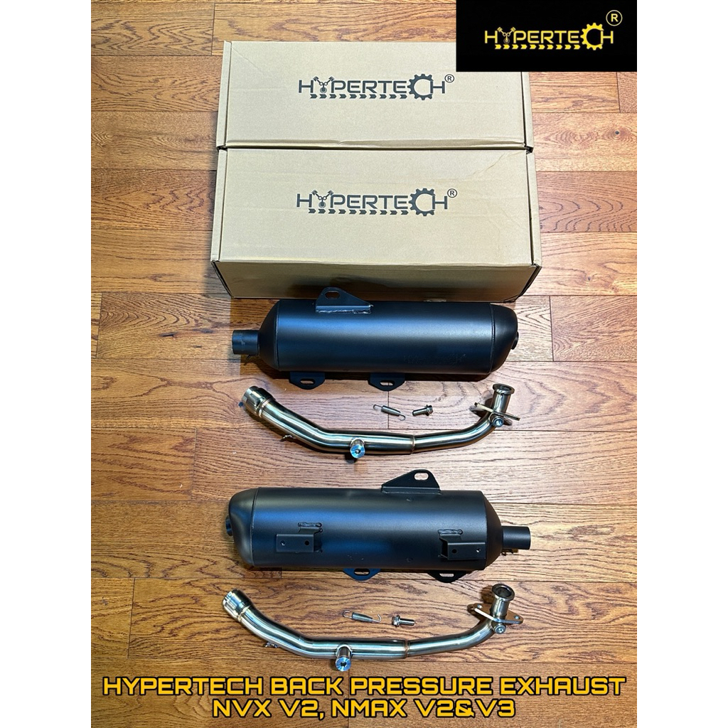 HYPERTECH ULTIMATE BACK PRESSURE EXHAUST AEROX NVX V2 NMAX V2 V3 25 ...