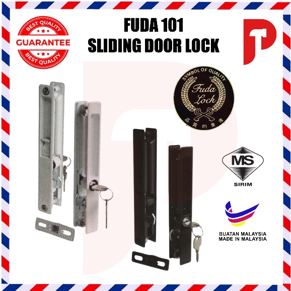 FUDA AL101 GLASS SLIDING DOOR LOCK 🔥 Ready Stocks 🔥 Kunci Pintu Kaca ...
