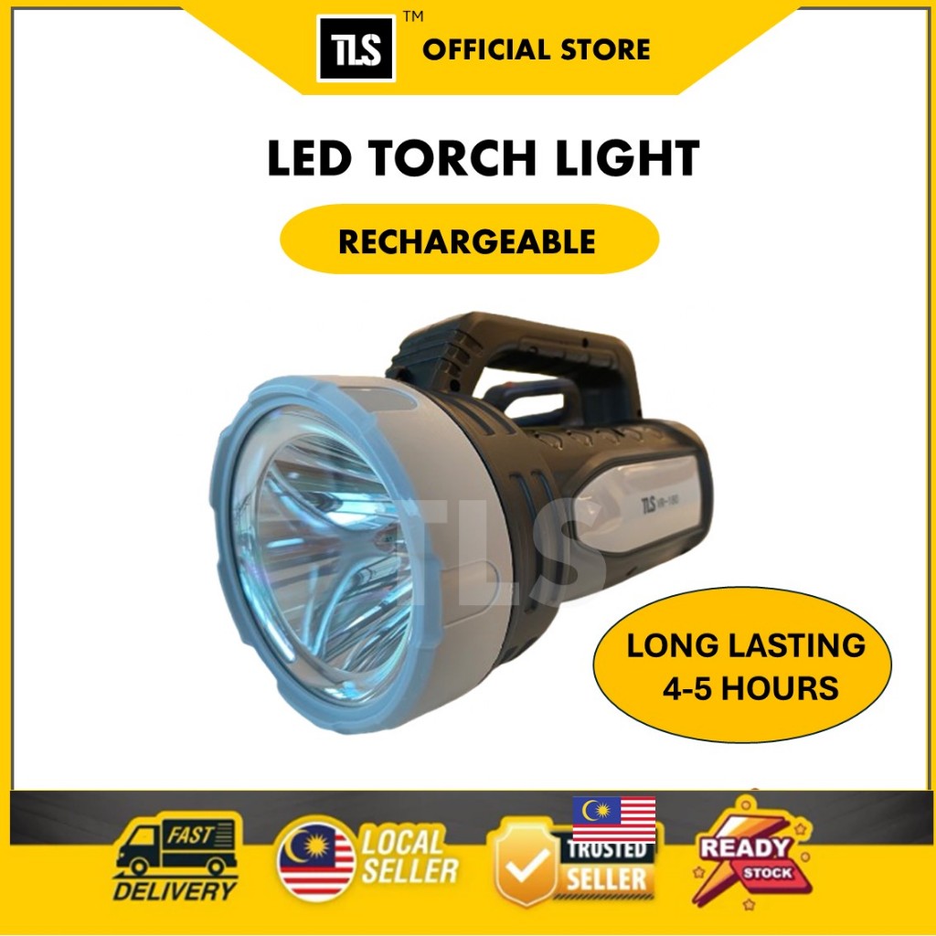 LED Torchlight/Lampu Suluh/Rechargeable Torchlight/Searchlight/Lampu ...