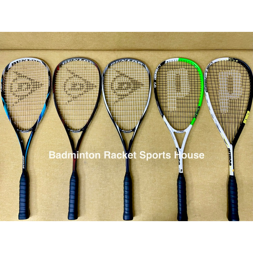 DUNLOP Squash Racket BLACKSTORM & FUSION (New) | Shopee Malaysia