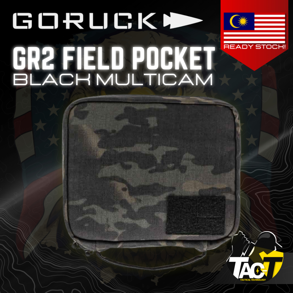 GORUCK GR2 Field Pocket - Black Multicam - ORIGINAL | Shopee Malaysia