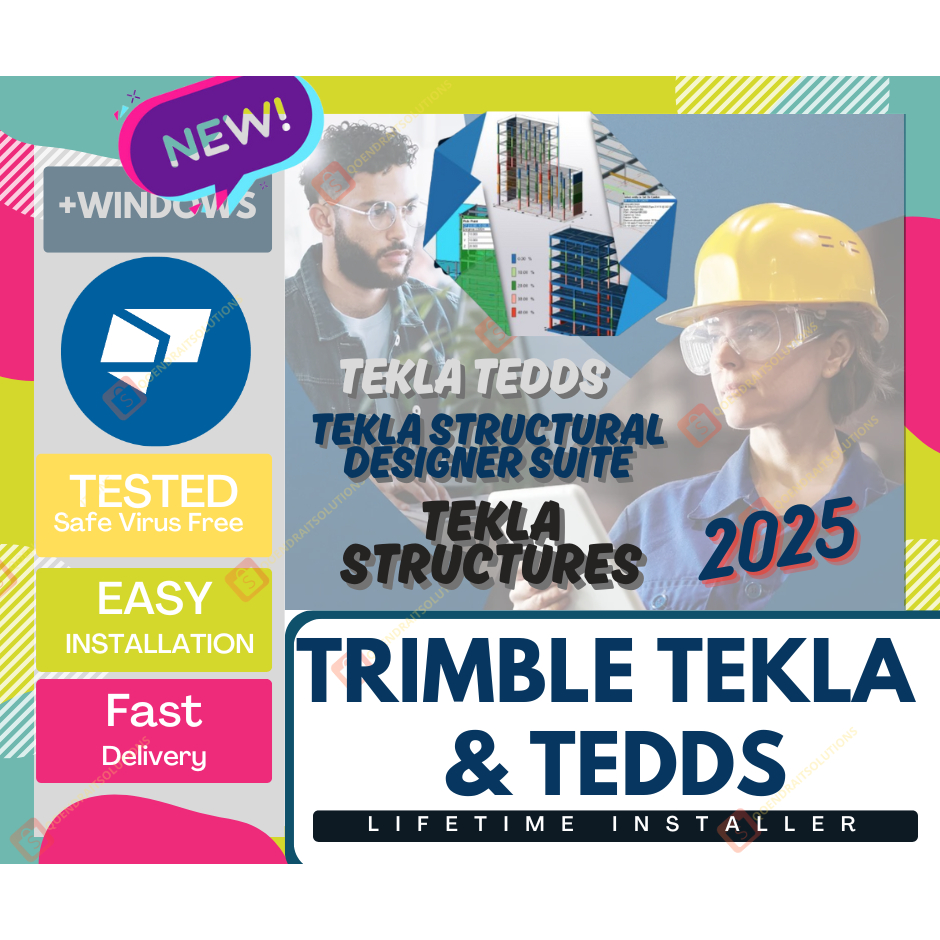 Tekla Structural Designer Suite Tedds & Tekla Structures 2025 🔥 ...