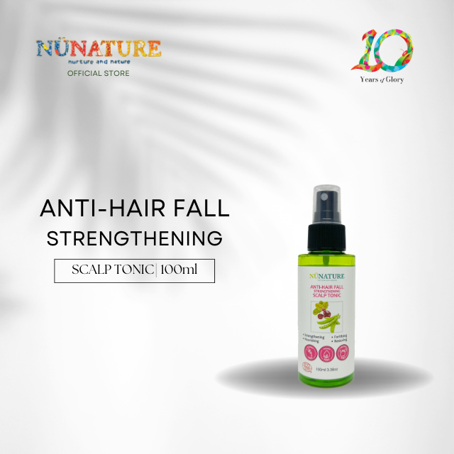Nunature Anti-Hair Fall Strengthening Scalp Tonic 100ml (EXP: APRIL ...