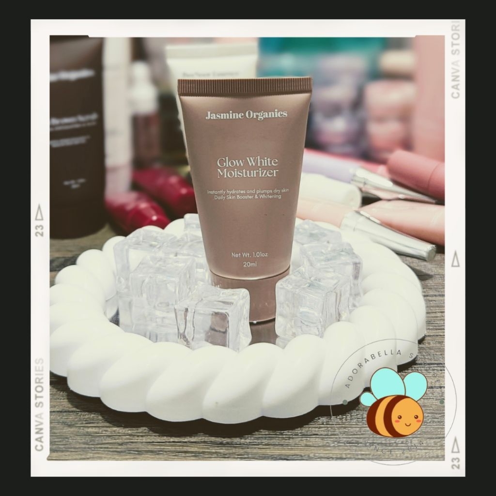 NEW 🌟 JASMINE ORGANICS Glow White MOISTURIZER 20ml | 💯 ORIGINAL HQ ...