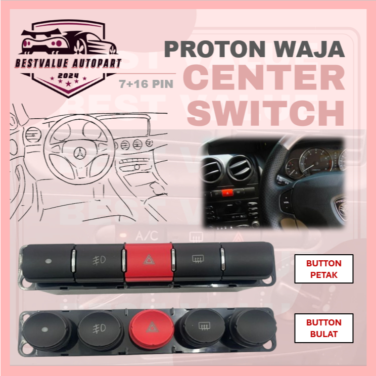 PROTON WAJA OLD WAJA CPS CAMPRO EMERGENCY CENTER SWITCH DASHBOARD ...
